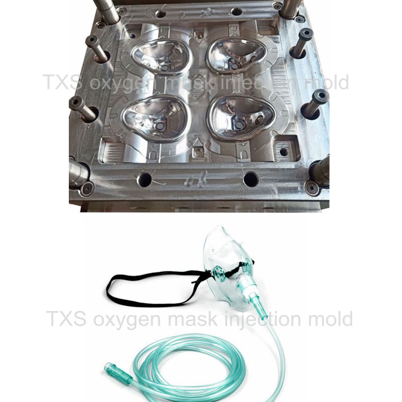 precision medical oxygen mask injection mold