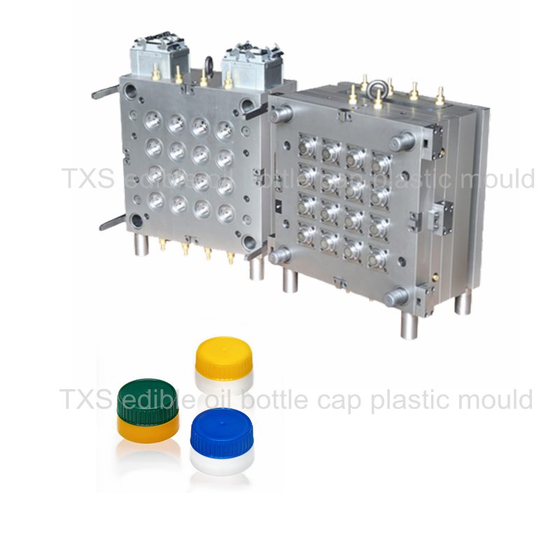 edible oil bottle cap plastic injection mould